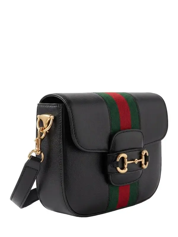 Gucci Horsebit 1955 Small Shoulder Bag - Black