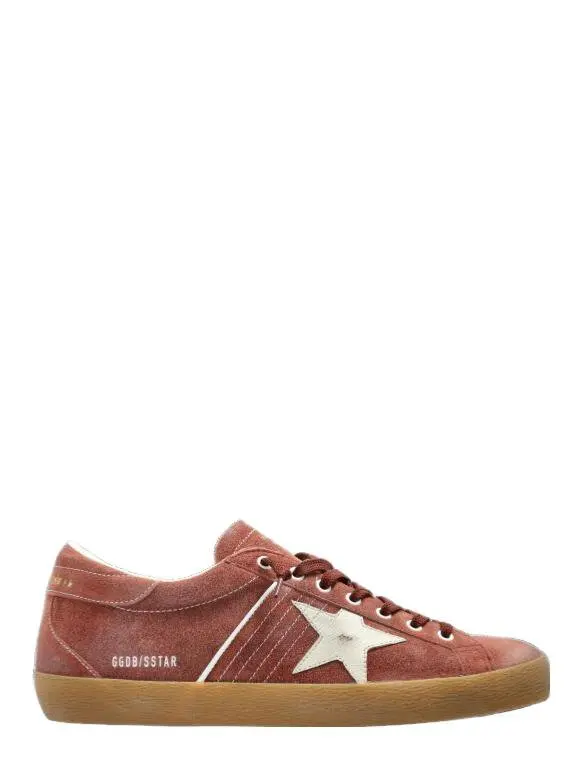 GOLDEN GOOSE Super Star Lace-up Sneakers - Brown