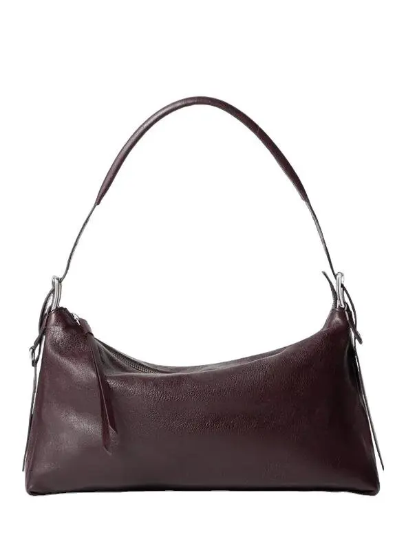 LEMAIRE Belted Baguette Shoulder Bag - Chianti