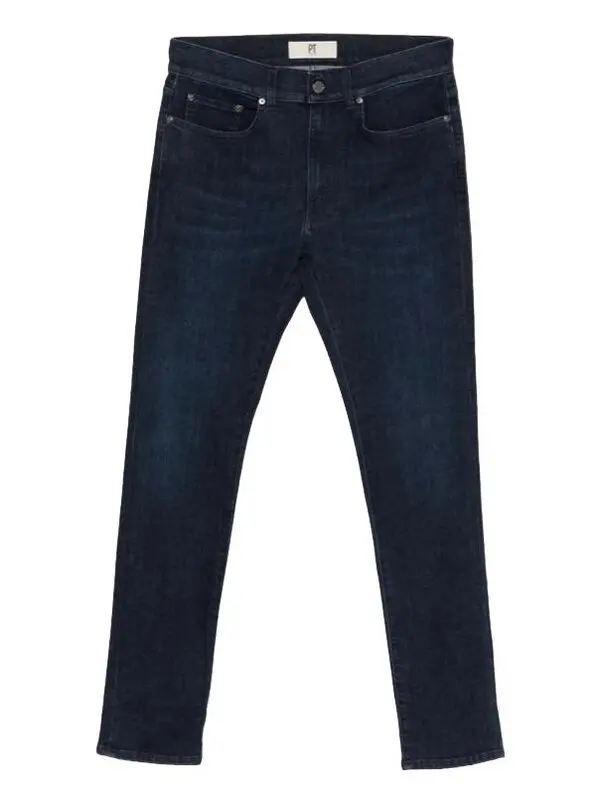 PT TORINO Straight Leg Jeans - Black