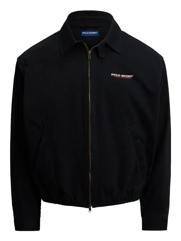 Polo Ralph Lauren Polo Sport Logo Zip-up Jacket - Black