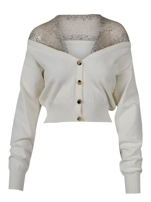 Giuseppe Di Morabito Long-sleeved Button-down Cardigan - Gray