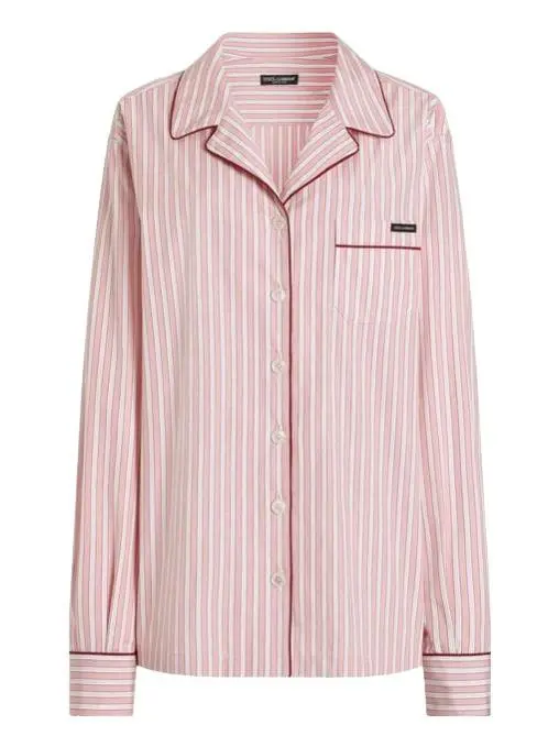 Dolce & Gabbana Striped Long-sleeve Shirt - No