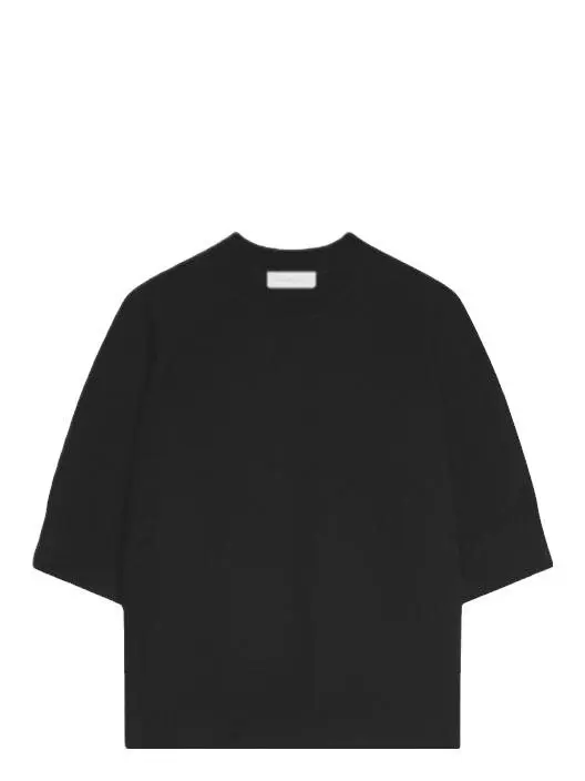 Dries Van Noten Short-sleeved Knitted Jumper - Black