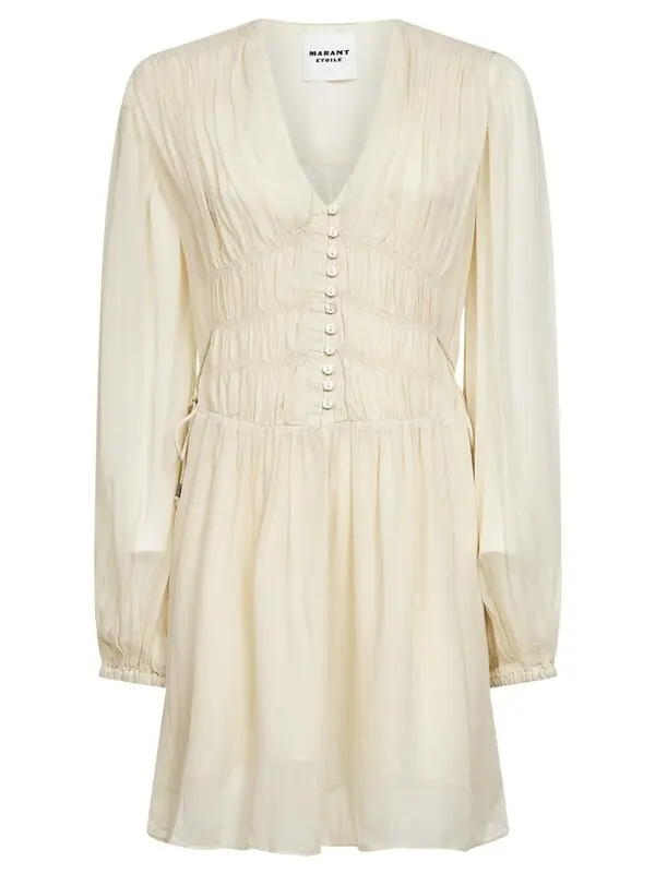 Isabel Marant Étoile Loriena Floral Printed Mini Dress - No