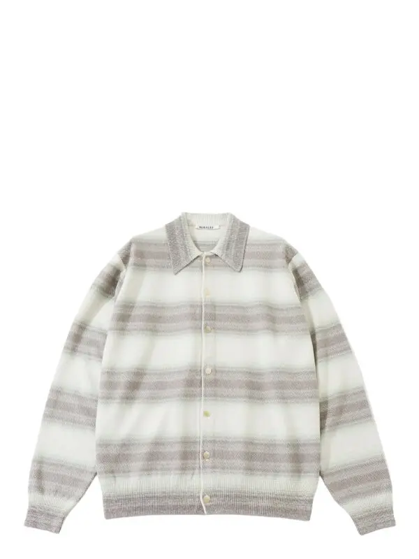 Auralee Striped Shirt - White