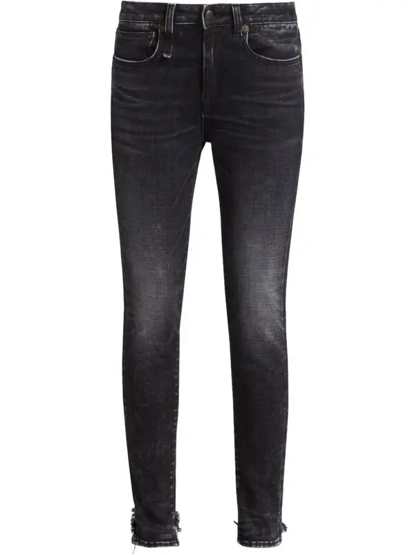 R13 Alison Skinny Jeans - Black
