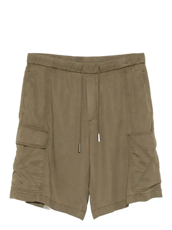 Iceberg Cargo Fit Bermuda Shorts - Brown