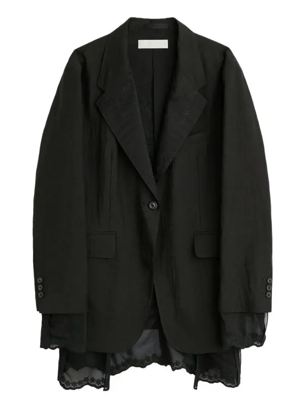 Our Legacy Reversible Drip Single-breasted Blazer - No