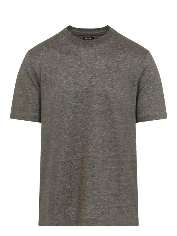Zegna Crew-neck T-shirt - Black