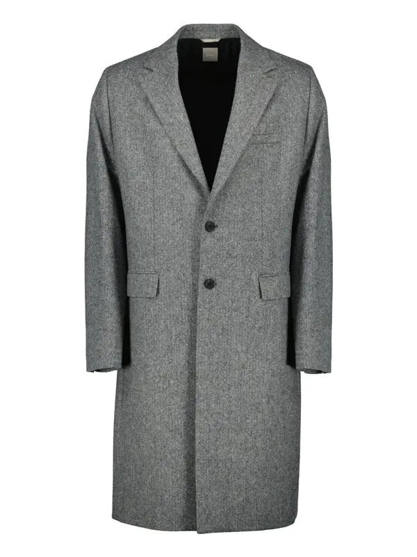 Dior Straight Hem Coat - Grey