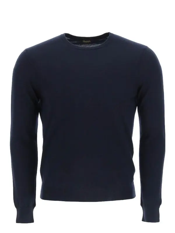 DRUMOHR Long Sleeved Crewneck Jumper - Black