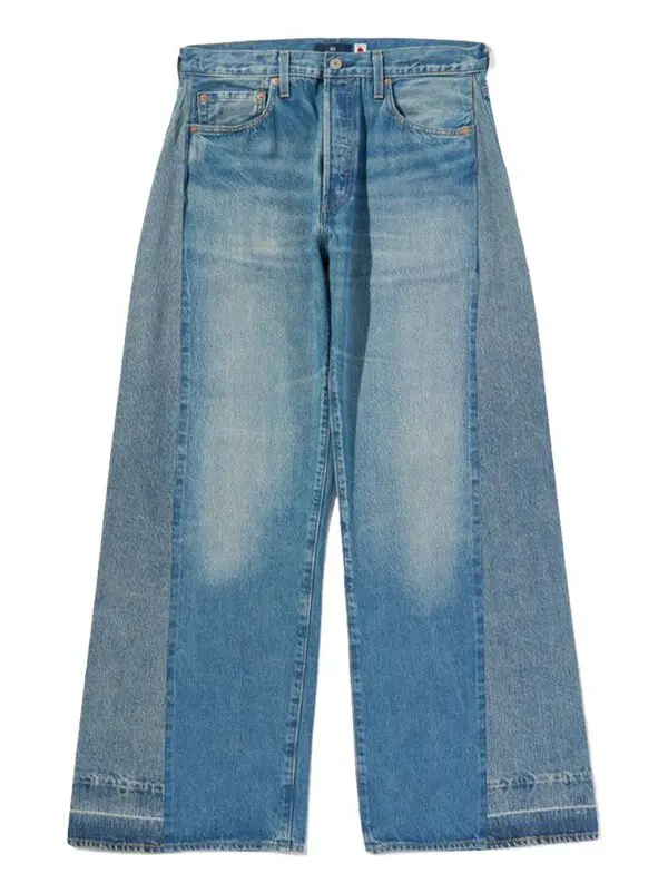 LEVI'S Color-blocked Wide-leg Jeans - Blue