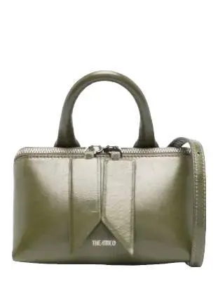 Attico Logo Shoulder Bag - Green