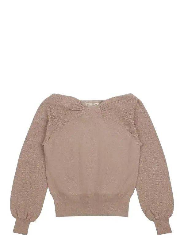 Burberry Logo Knitted Pullover - Nude