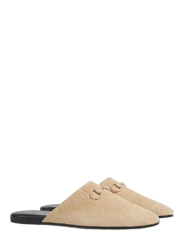 Gucci Horsebit Mule - Nude