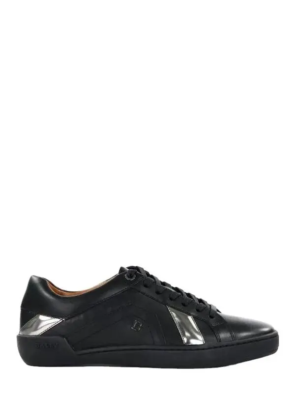 Bally Logo Casual Sneakers - Black