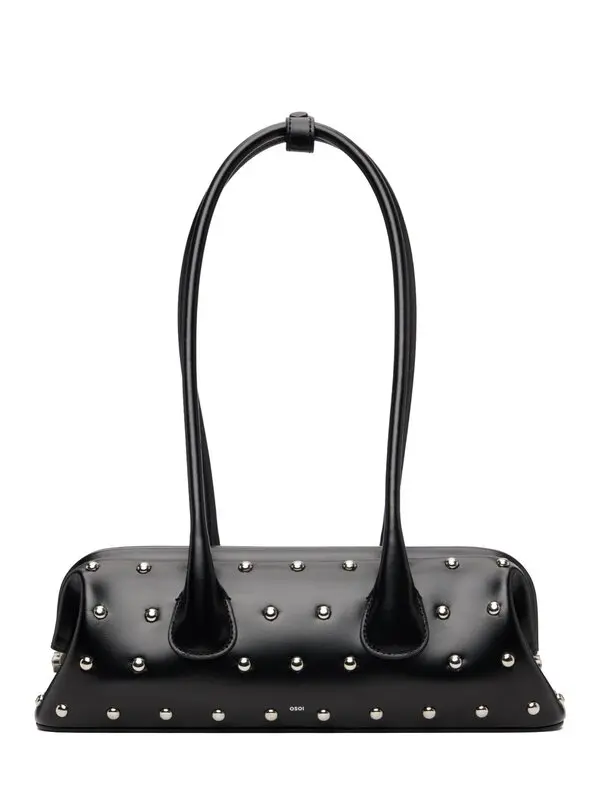 OSOI Studded Shoulder Bag - Black