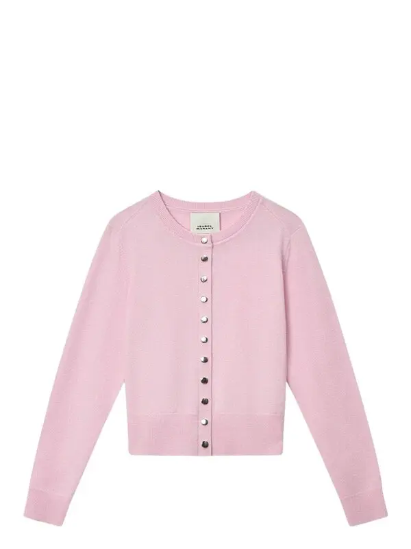 Isabel Marant Étoile Idesia Button Cardigan - Pink