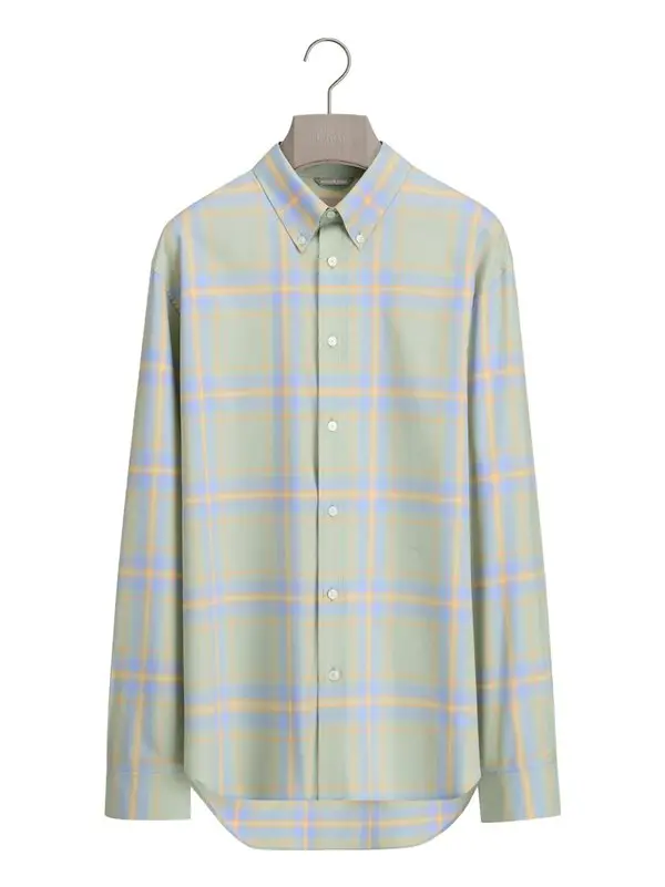 Dior Checked Button-down Shirt - Green