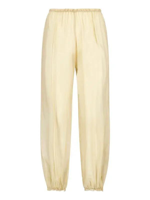 Paloma Wool Elasticated Cuff Pants - Light Brown