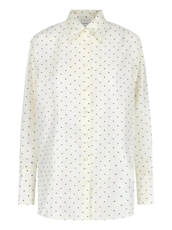 Aspesi Polka Dot Shirt - White