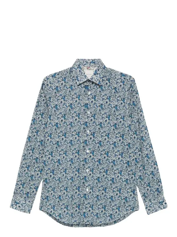 Paul Smith Printed Pattern Shirt - Gray
