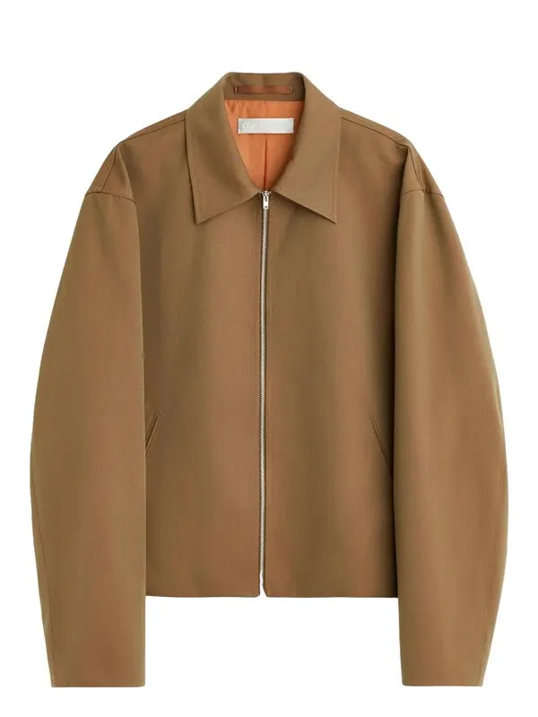 Our Legacy Zip-up Mini Jacket With Cangiante Effect - No