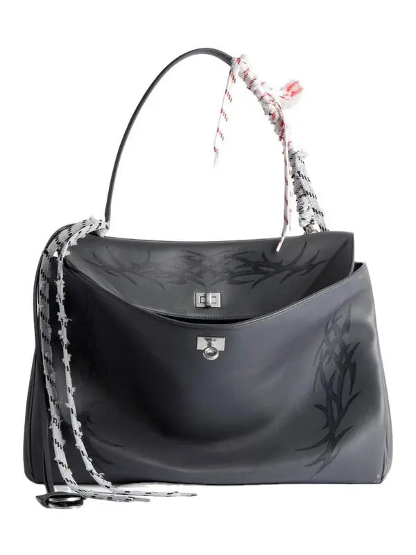 Balenciaga Rodeo Large Tote Bag - Grey