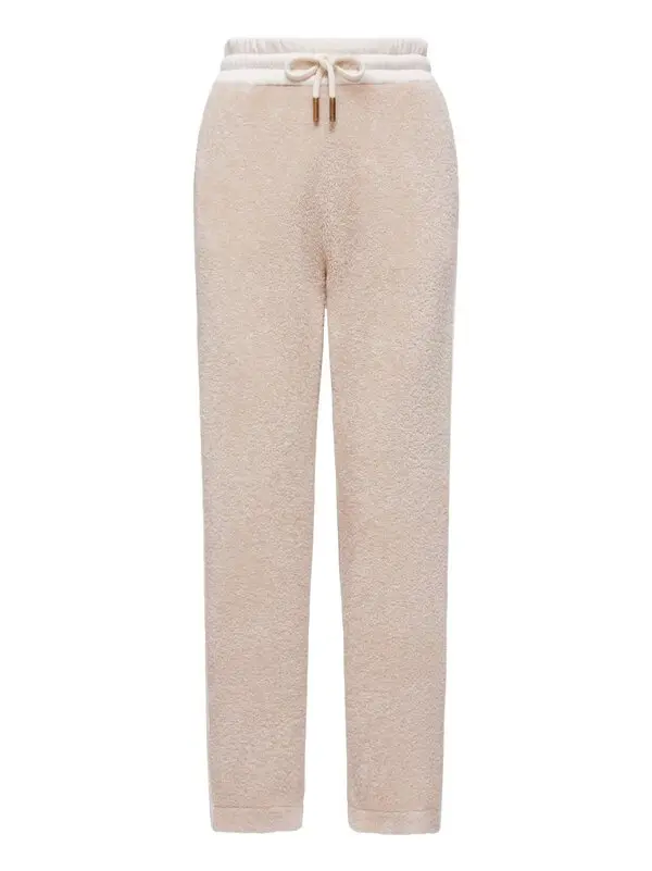 Moncler Teddy Sweatpants - White