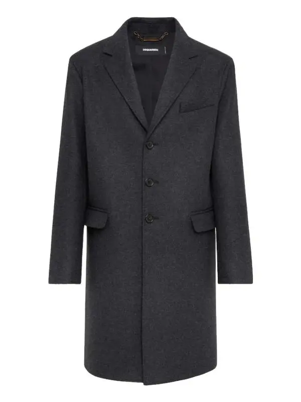 Dsquared2 Easy Coat - Dark Gray
