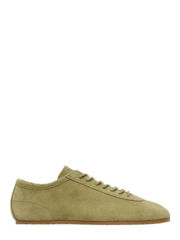 Dries Van Noten Low-top Suede Trainers - Green
