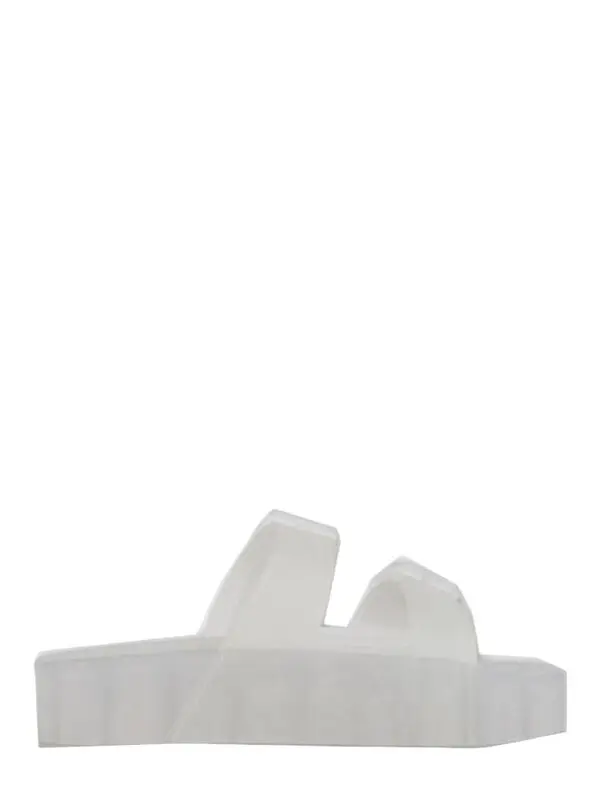 Balenciaga Mallorca Platform Slides - White