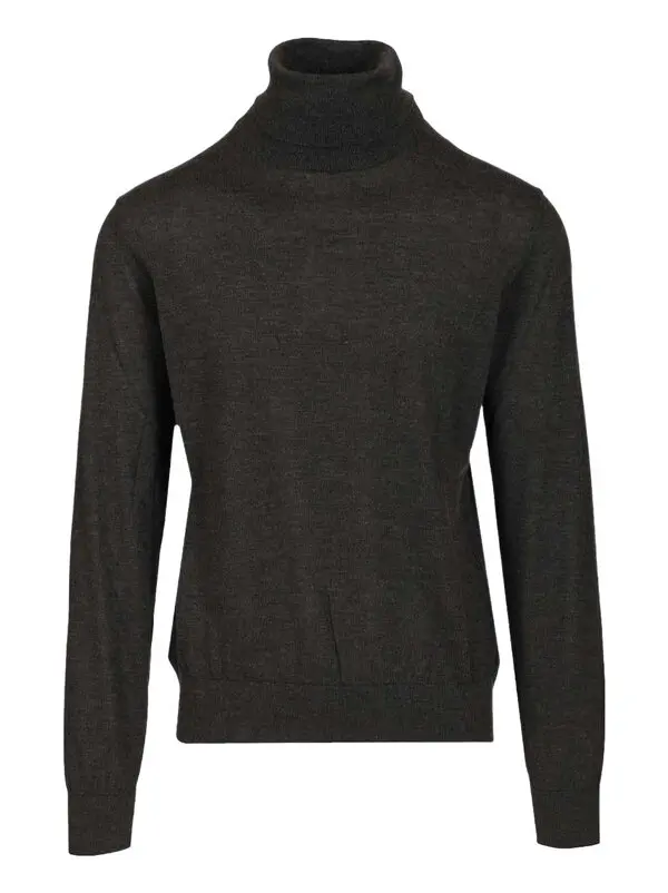 Dolce & Gabbana Cashmere Turtleneck Sweater - Black