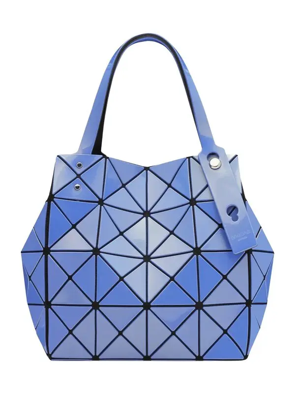 Issey Miyake Geometric Top Handle Bag - Blue