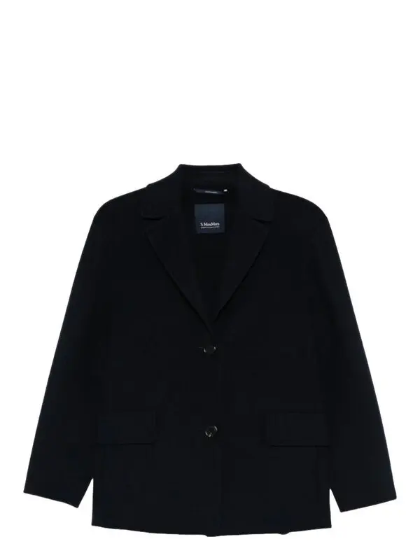 Max Mara Melfi Single-breasted Blazer - Black