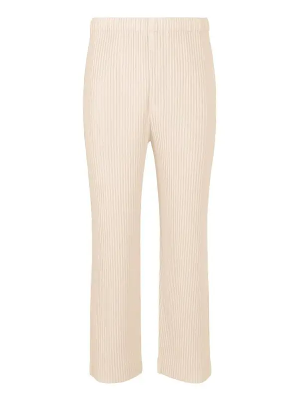 Issey Miyake Homme Plissé Pleated Trousers - Duomo Beige