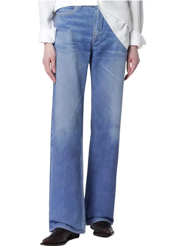 Our Legacy Wide-leg Jeans - Blue