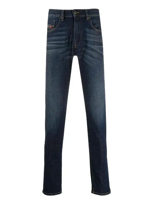 DIESEL® D-strukt Slim-fit Jeans - Black