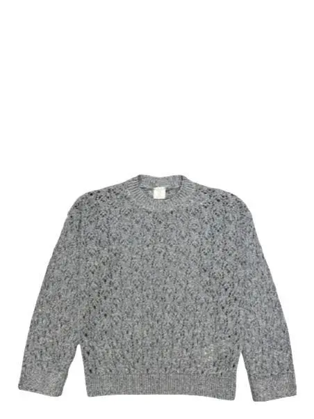 Eleventy Crew Neck Sweater - Gray