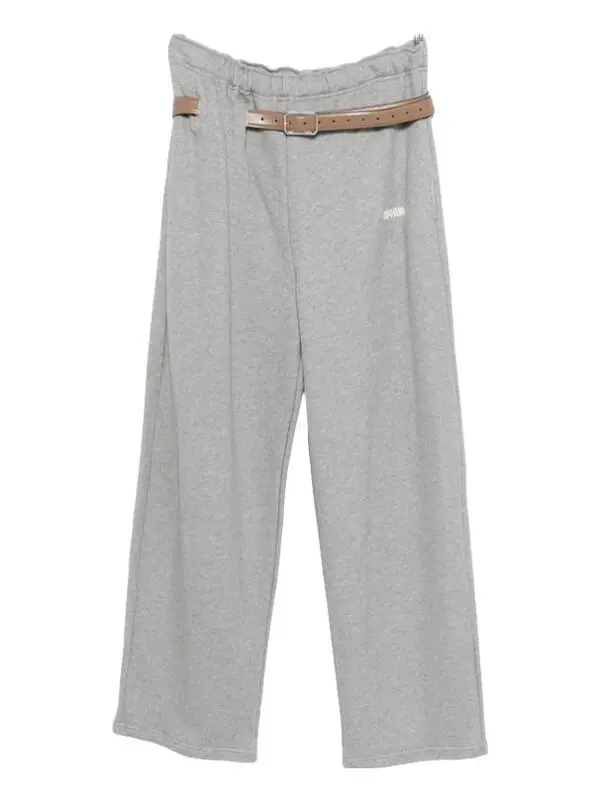 MAGLIANO Solid Color Casual Pants - Gray