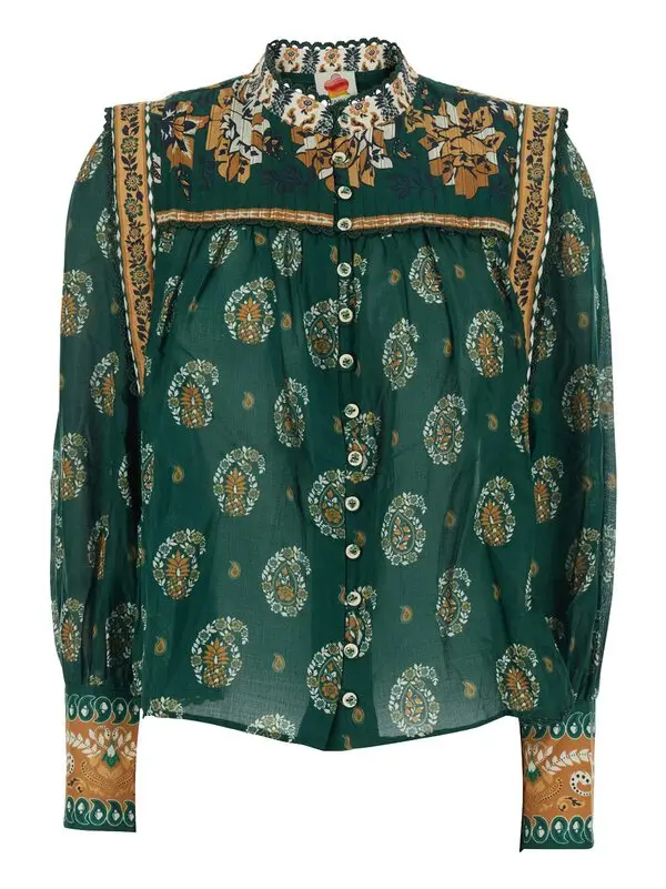 Farm Rio Tayla Printed Blouse - No