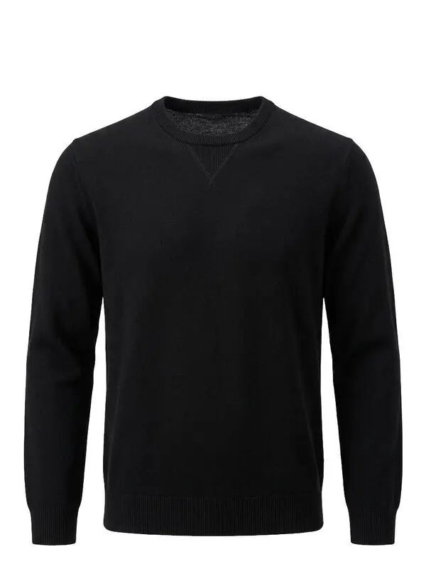 Gucci Round Neck Knitted Pullover - Black