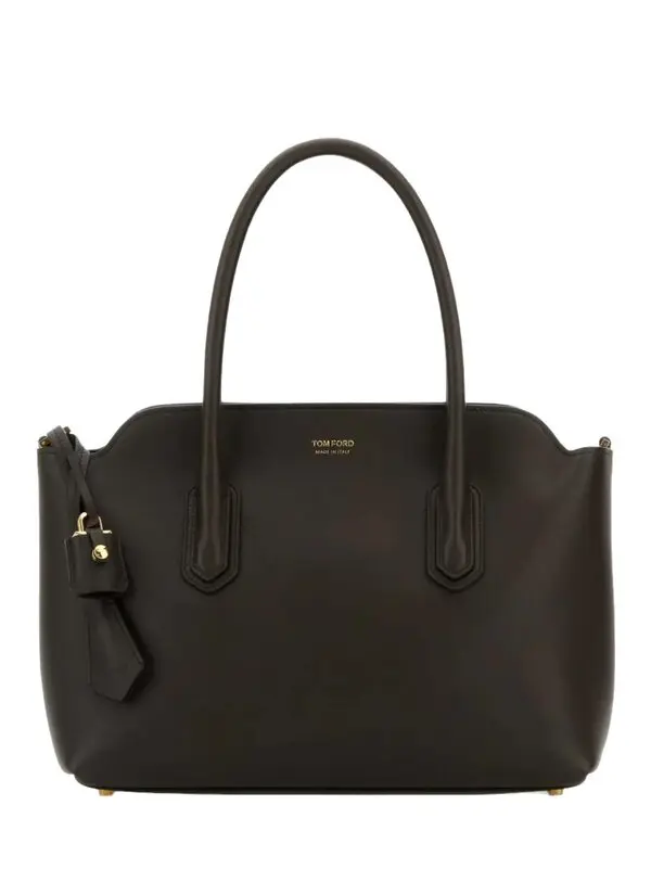 TOM FORD Alexander Medium Top Handle Tote Bag - Black