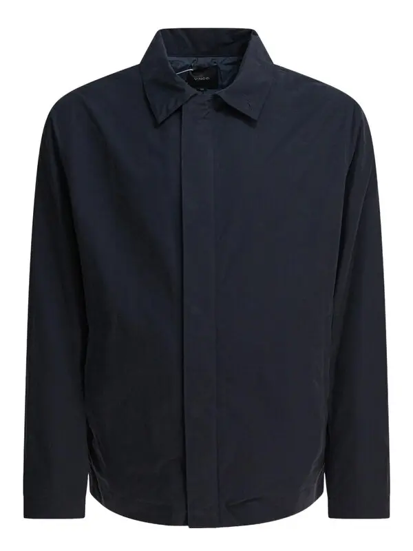Vince Convertible Collar Jacket - Black