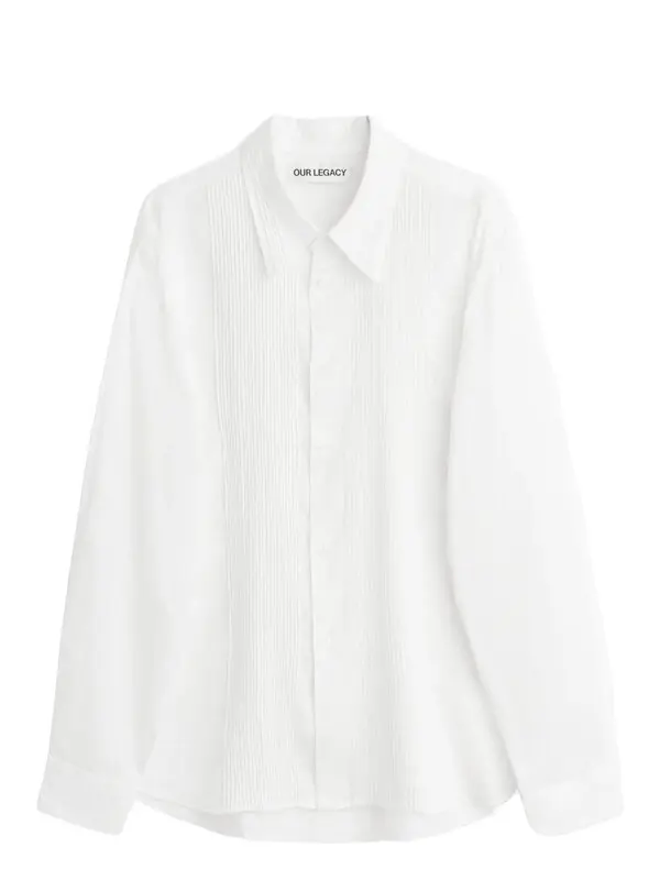 Our Legacy Promise Pintuck Shirt - No