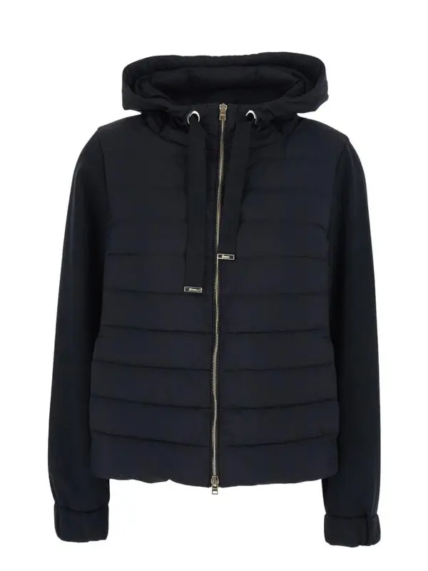 Herno Quilted Down Jacket With Drawstring Hood - No