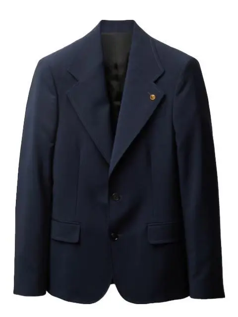 Versace Single-breasted Tailored Blazer - Blue
