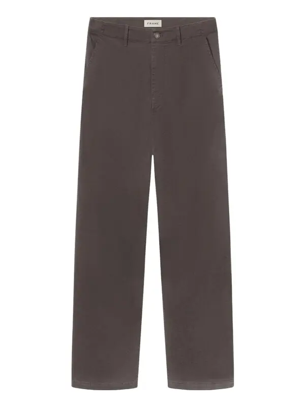FRAME Belted Casual Pants - Black