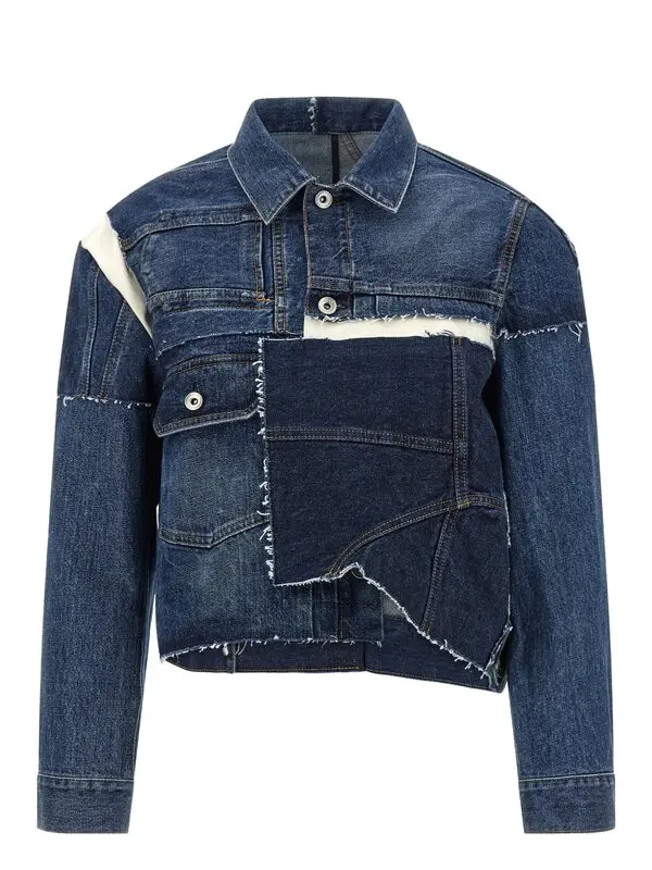 Sacai Deconstructed Denim Jacket - No